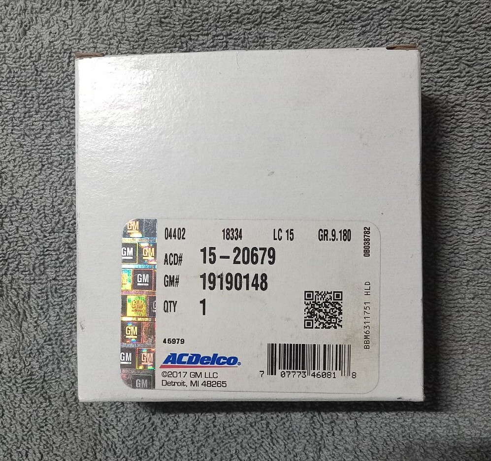 A/C Drive Belt Idler Pulley ACDelco 15-20679 for sale online | eBay