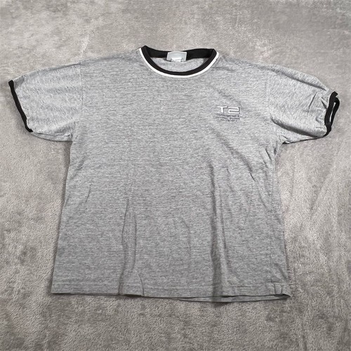 Vintage 90s Universal Studios Terminator 2 Promo T-Shirt XL Movie Tee ...