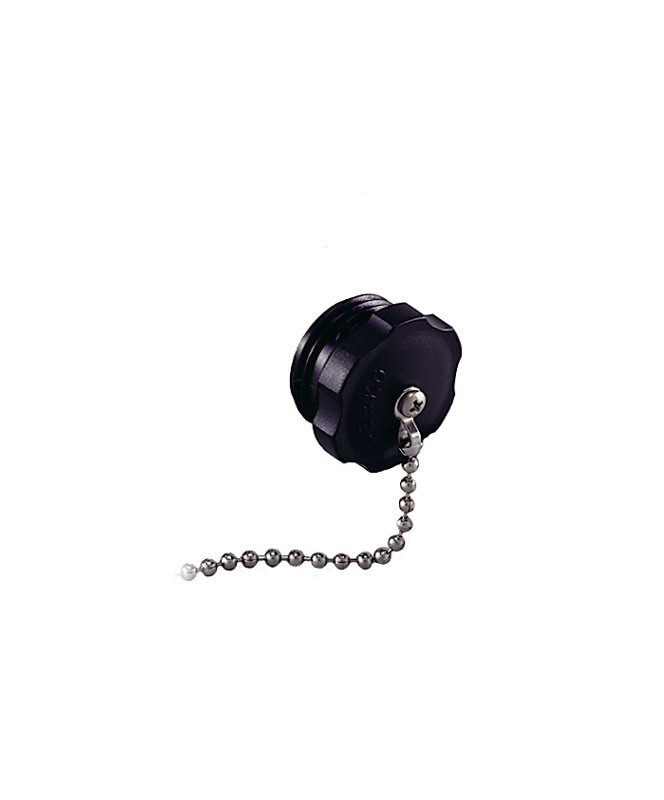 Perko 0499DP099A replacement Black Male Cap for 0499DP0CHR Water Inlet ...