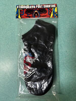 Strangelove Skateboards Heart Skull No Show Foot Sheath Black Sock | eBay