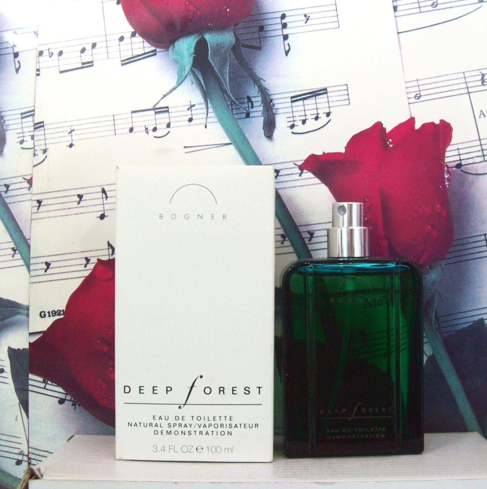 Bogner Deep Forest Eau de Toilette Men's Spray 3.4 fl oz Demonstrati ...