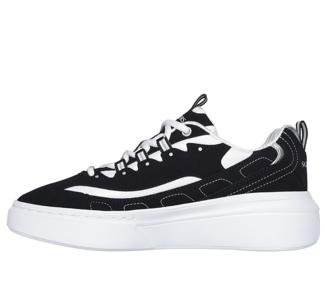 Woman Skechers Cordova Classic-Solid Score Shoe 185069 Black/White ...