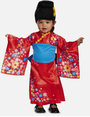 Kimono Cutie Geisha Costume Child 2T | eBay