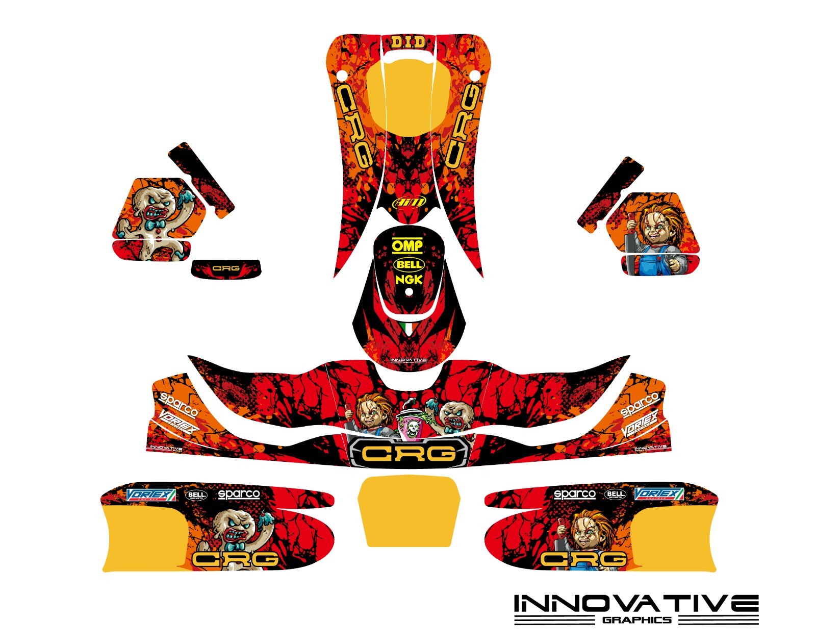 CRG KART Full Graphics Kit | eBay