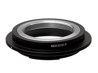 M39-RF Objektivadapter M39 L39 Objektiv an Canon EOS R Kamera EOSR RF ...