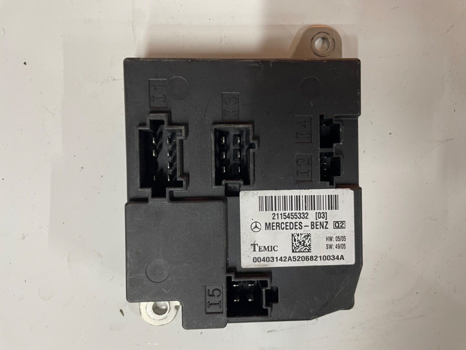 Mercedes E CLS class W219 W211 body control module A2115455332 | eBay
