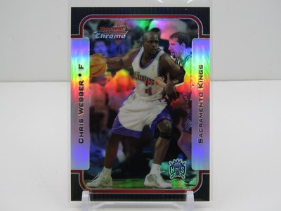 CHRIS WEBBER 2003 BOWMAN CHROME REFRACTOR #244/300- KINGS!! | eBay