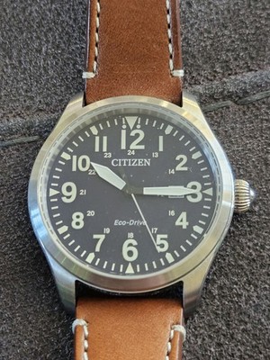 Citizen Men's Eco-Drive Analogue Watch Stainless Steel Blue Face | eBay UK