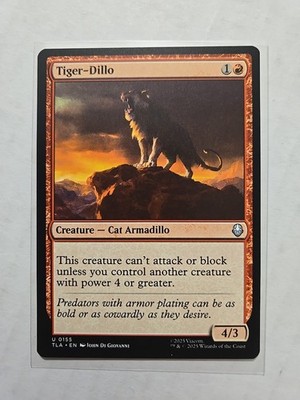 Tiger-Dillo - Avatar - NM - Uncommon - Creature - MTG | eBay