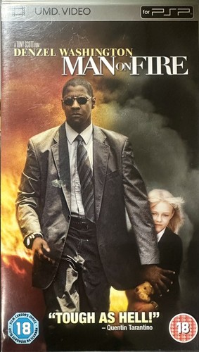 Man On Fire - Sony PSP UMD Movie Supplied In Original Case (Free UK ...