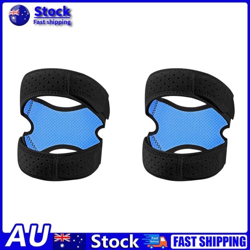 AU Adjustable Running Knee Patella Leg Strap Anti-Slip Keen Strap ...