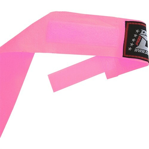 LITE PINK HAND WRAPS WRIST SUPPORTS FOR MUAY THAI BOXING TRAINING ...
