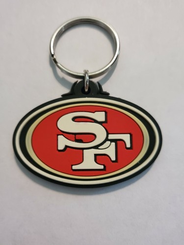 NFL LOGO KEYCHAIN 2D FLEXIBLE SOFT PVC KEY RING FREE SHPPING | eBay