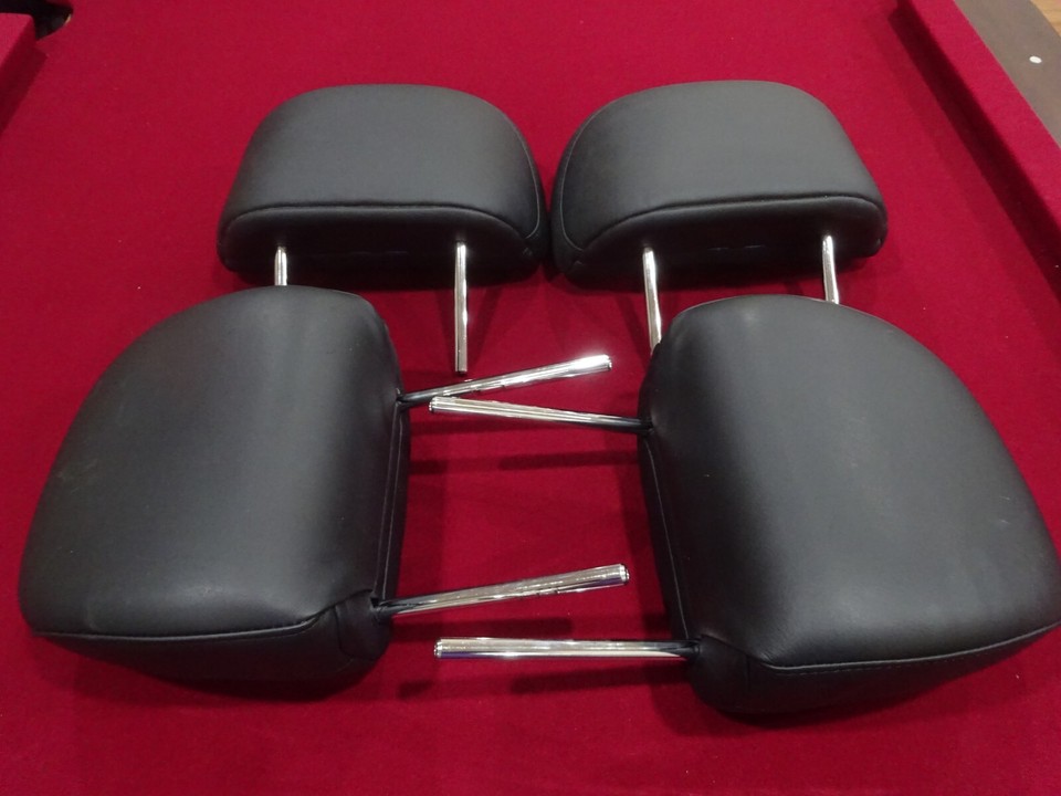 2012 Lexus RX350 Set of 4 black Leather Front and Rear Headrests | eBay