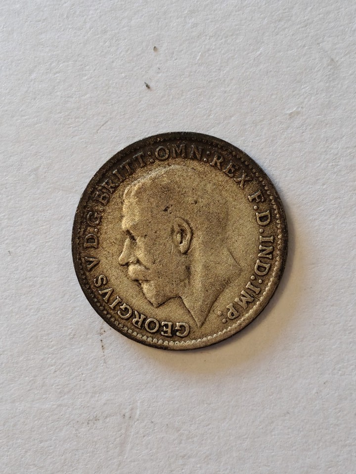 1921 King George V Silver Threepence Coin 3d Three Pence | eBay UK