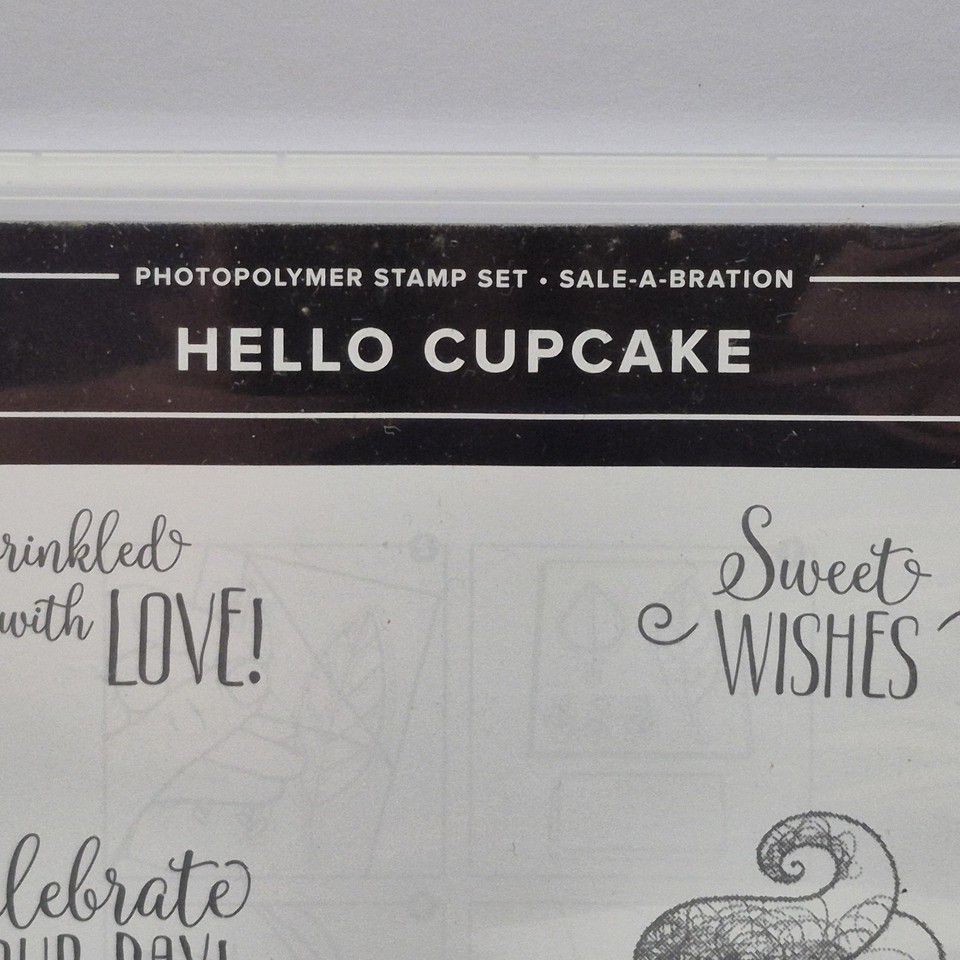 Stampin Up "Hello Cupcake" DIY Greeting Cards Art Scrapbook Stamp ...