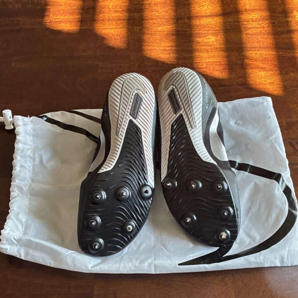 Nike Track & Field Track Spikes FZ9663-001 Black/White US 10.5 Running ...