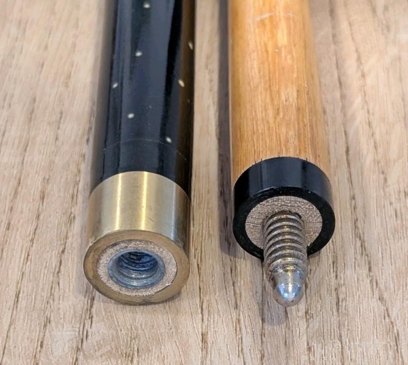 Unique Wood Billiard Cue Pool Stick Skull W Rose Snakes Death | eBay