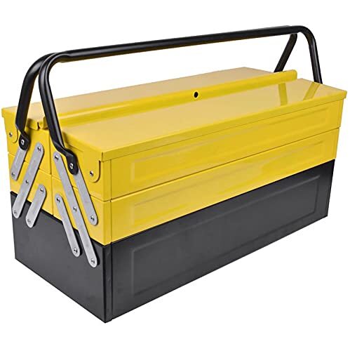 Tool Kit Box for Home and Garage Tool Box Without Tools 5 Compartments ...