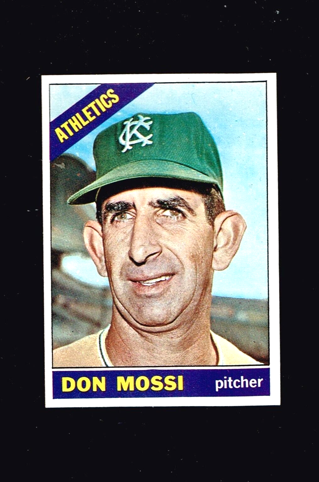 1966 Topps #74 DON MOSSI KANSAS CITY A'S | eBay