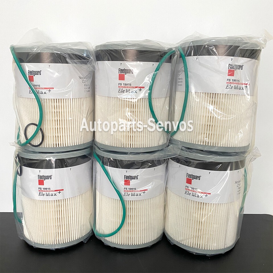 6PCS FS19915 Fuel Filter With Water Separator For Fleetguard ...
