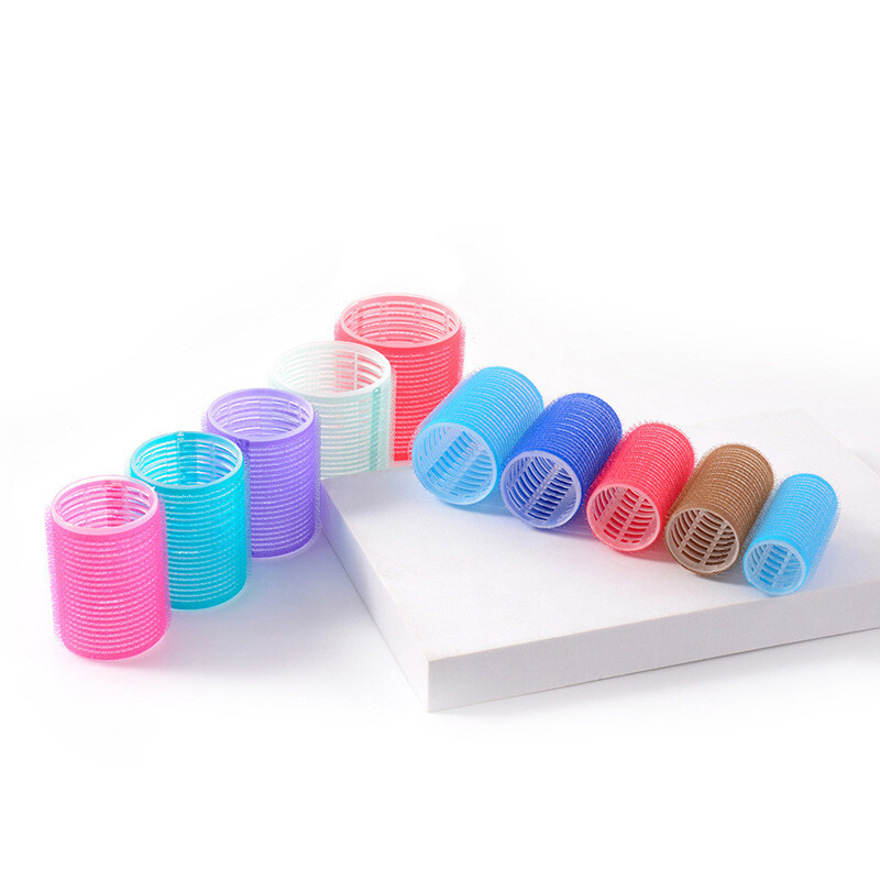 Self Grip Rollers Cling Stick Hair Curler Curls Wave Styling Salon ...