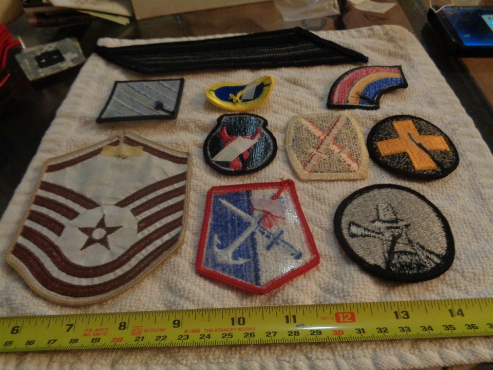 10 Military Patches (Box Tyr Bag#AX10) | eBay