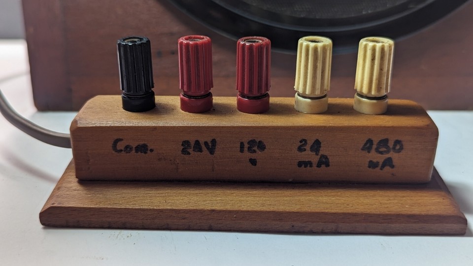 Large Weston Electrical Instrument Amperes Meter Model 57 Western ...