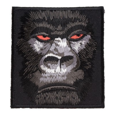 Square Shaped Gorilla Face Patch, Gorilla Patches | eBay