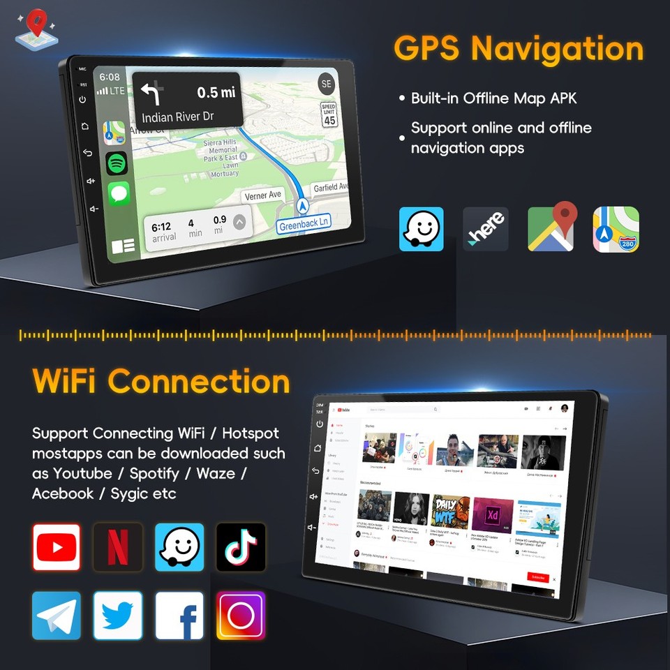 6+64G Apple Carplay Android 13 For Kia Optima K5 2011-2015 Car Radio Stereo GPS | eBay