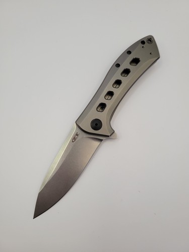 Zero Tolerance Rexford 0801TI Flipper Knife 3.5" S35VN Blade, Titanium ...