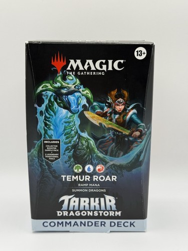[MTG] Tarkir Dragonstorm Commander Deck - Temur Roar | eBay