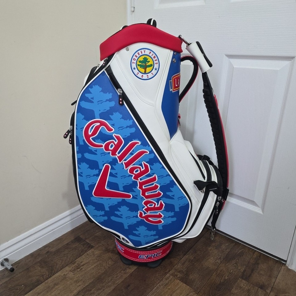 Callaway 2021 US Open Staff Bag Torrey Pines Limited Edition Rare ...