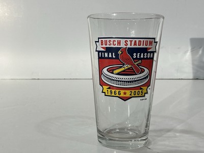 St. Louis Cardinals Pint Glass Busch Stadium Final Season MLB Baseball ...