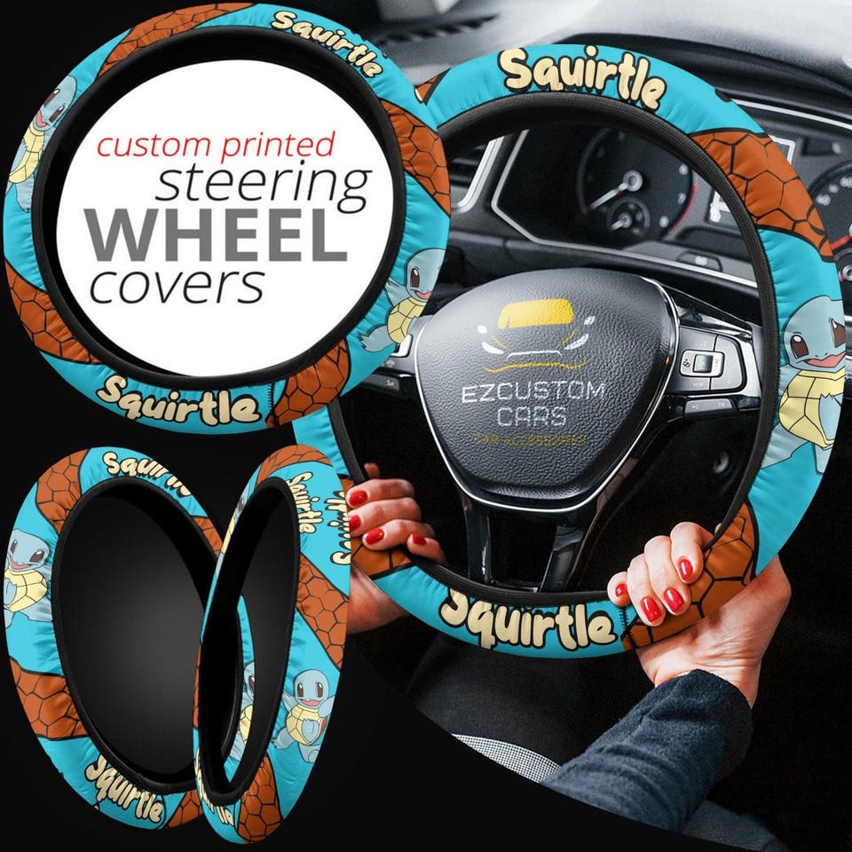 Squirtle Pokemon Anime Steering Wheel Cover | eBay