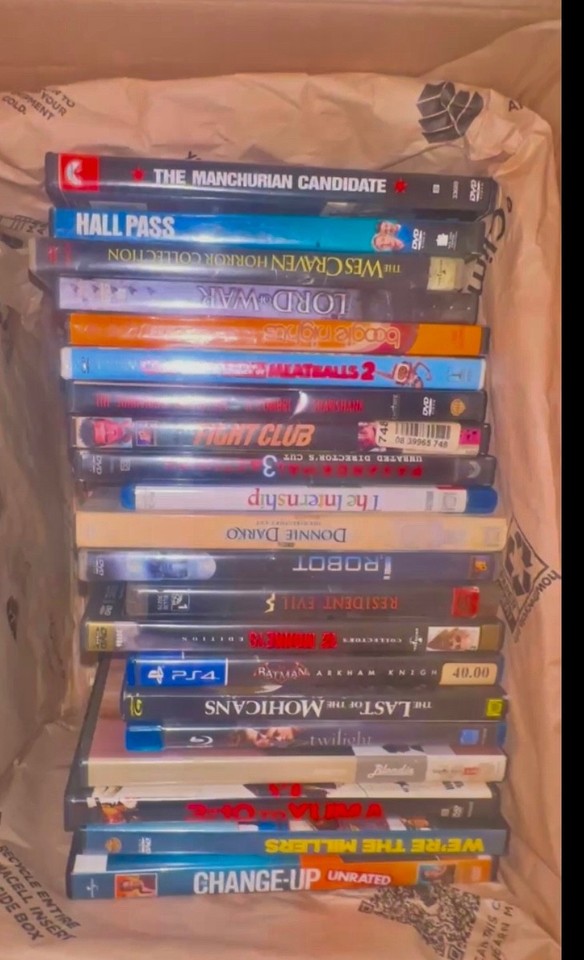 250 Like New Rare OOP -Lot Huge DVD/Bluray Lot - Titles, Romero, Demme ...