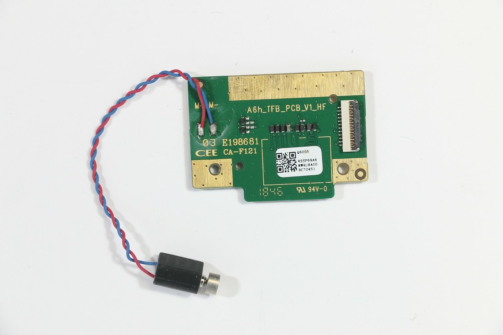 Genuine SIM Card Tray Board FPC_SIM Lenovo TB-X104F A6h_TFB_PCB_V1_HF ...