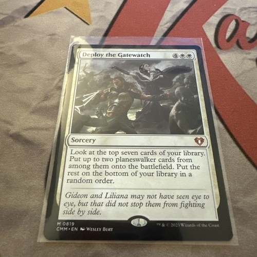 MTG Deploy the Gatewatch Commander Masters 0819 Regular Mythic | eBay