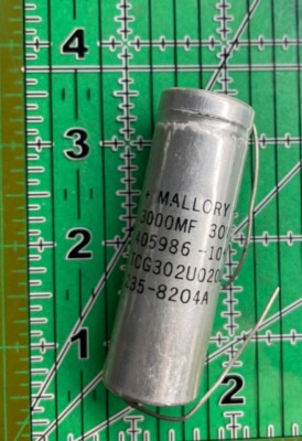 Capacitors - 3 Mallory