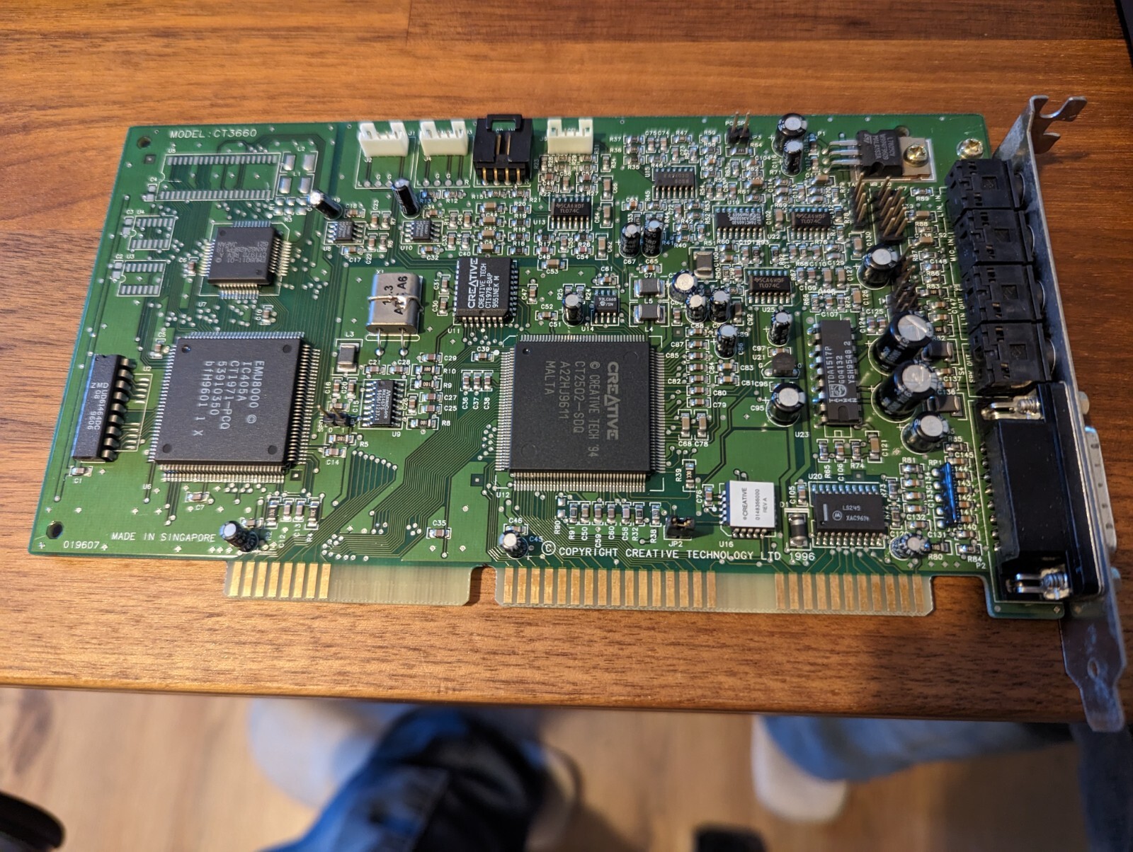 Western Europe - Creative Soundblaster AWE32, ISA sound card | Vintage ...