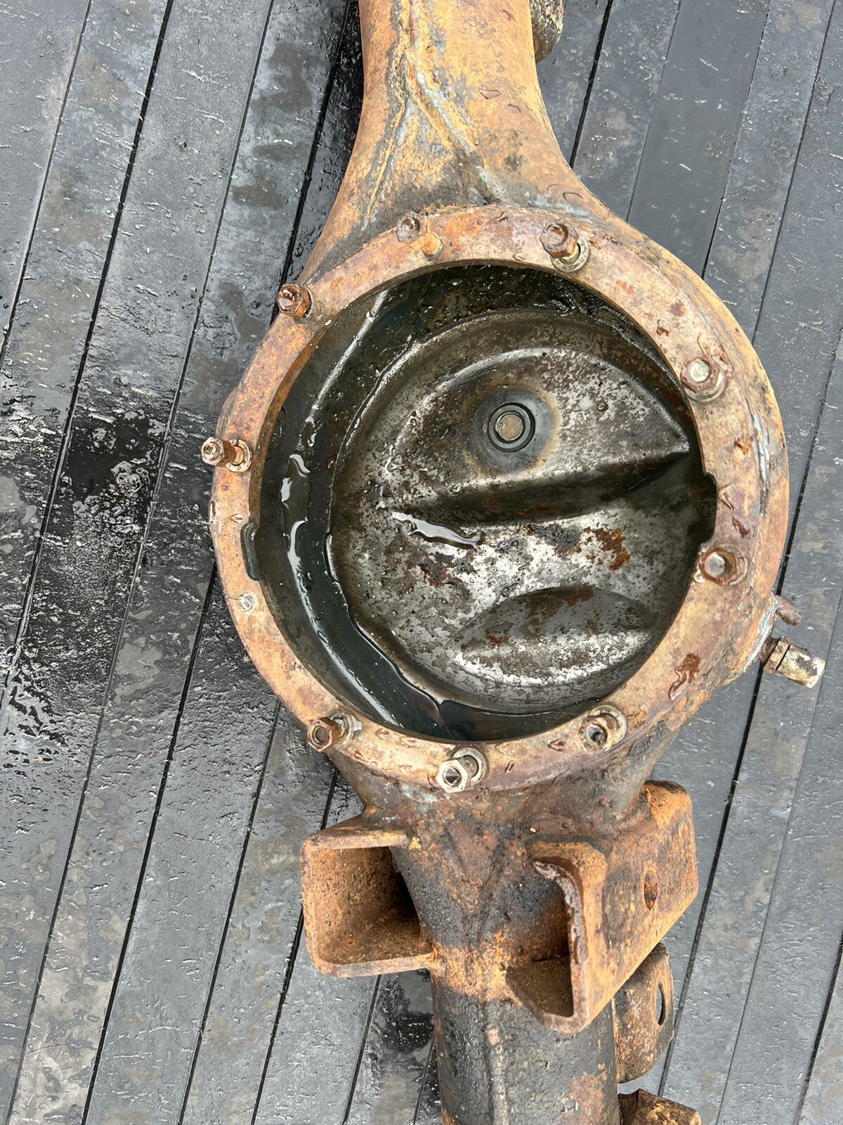 1981-1983 Toyota Pickup 4Runner Solid Axle Housing 20R 22R 22RE Front ...