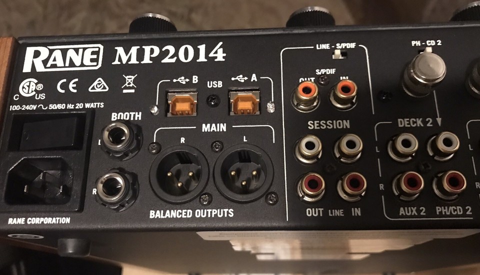 RANE MP2014 MP 2014 DJ ROTARY MIXER - Collezione Personale | eBay