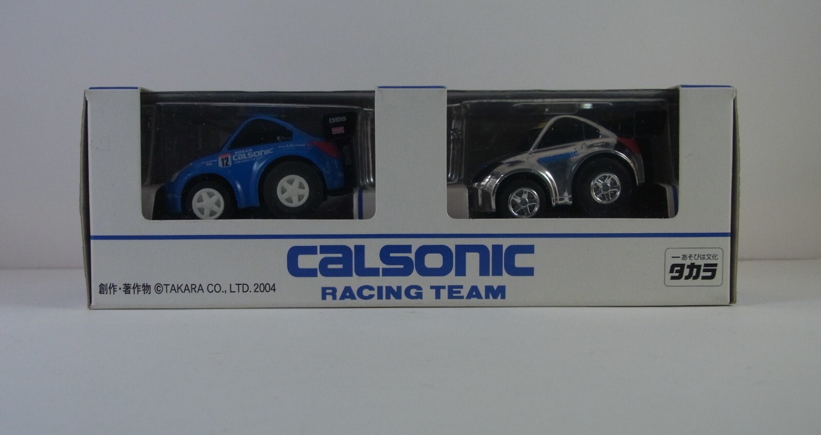Choro Q TAKARA 2004 CALSONIC RACING TEAM CALSONIC Z Chrome-plated ...