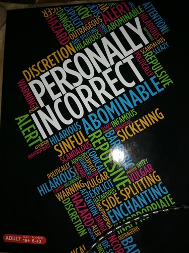 Personally Incorrect Board Card Game BRAND for sale online | eBay Australia