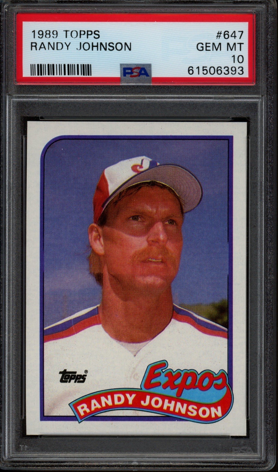 Randy Johnson 1989 Topps #647 Base Price Guide - Sports Card Investor