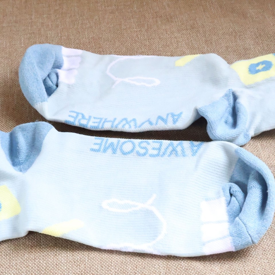 Figs New Blue Knee High Compression Socks Size M | eBay