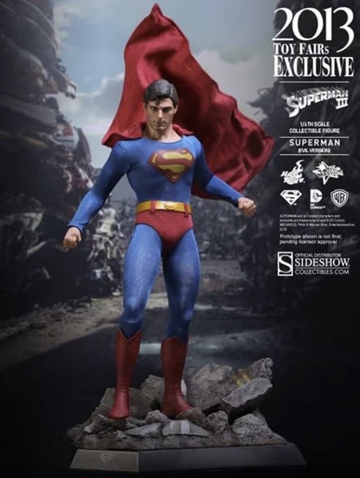 Hot Toys MMS207 Superman Evil Version Christopher Reeve1 1/6 Figure | eBay