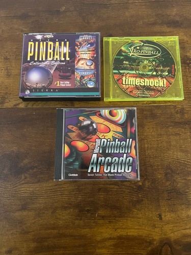 5 Pinball Software CD-ROMs Good Condition | eBay