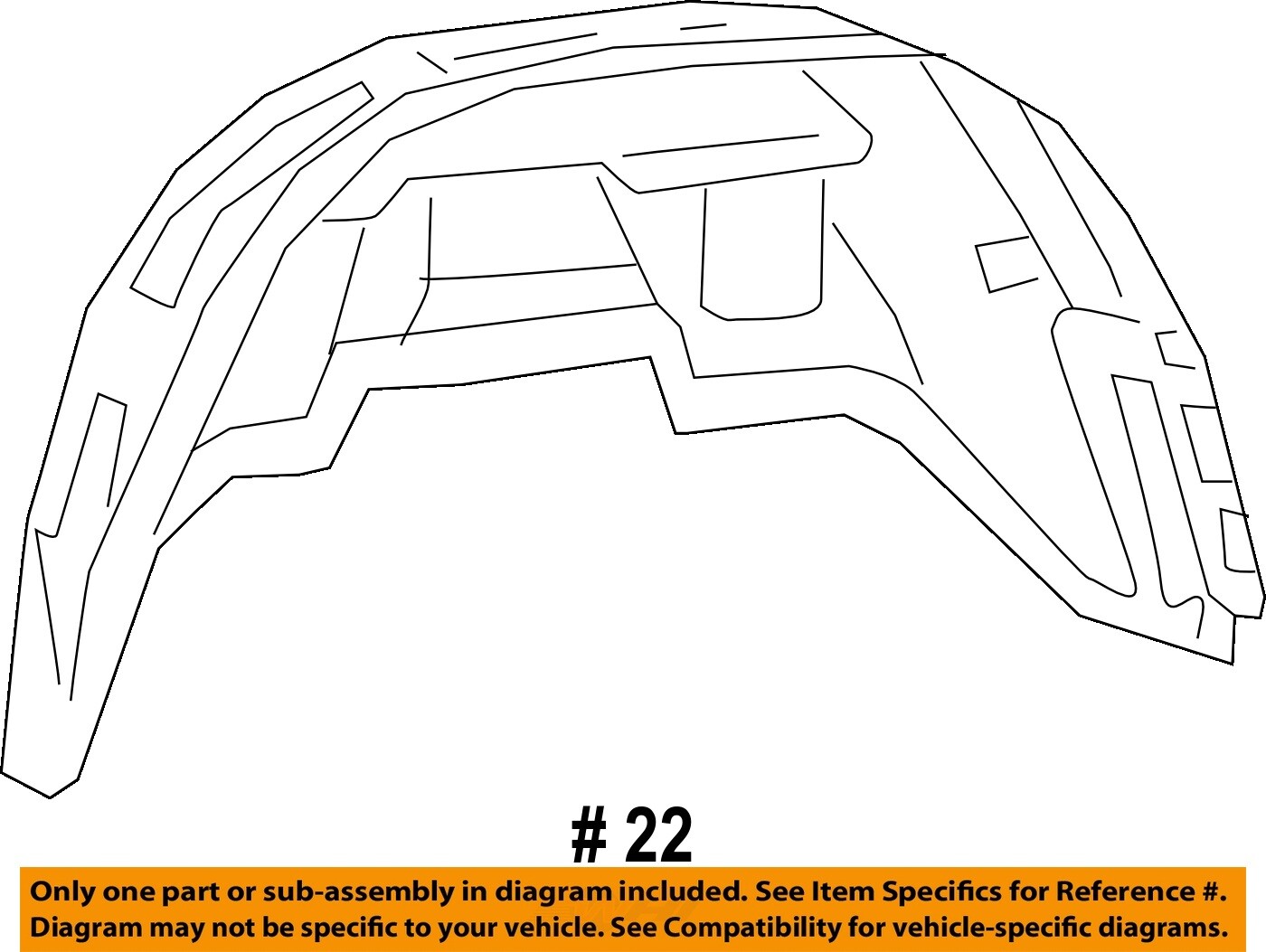 CHRYSLER OEM 2019 1500 Front Side Panels-Rear Shield Right 68365746AA ...