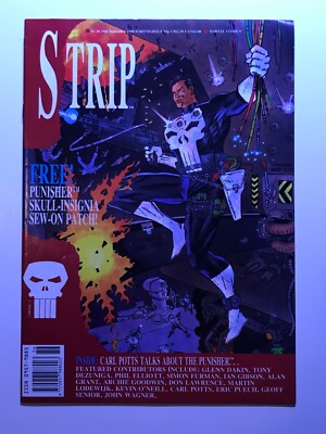STRIP MAGAZINE #16 SEPTEMBER 1990 - MARVEL ANTHOLOGY - PUNISHER - VERY ...